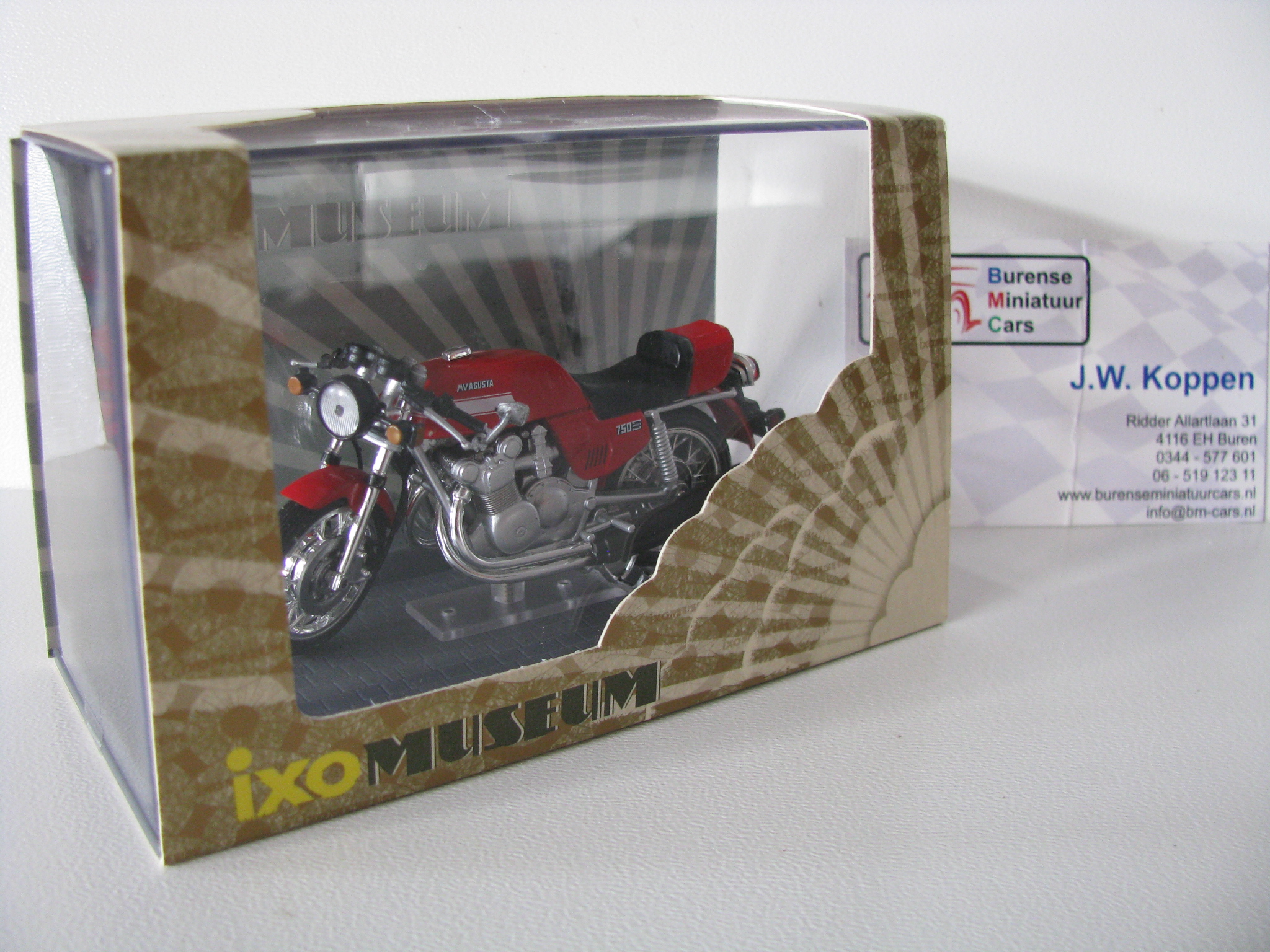 MV Augusta 750S - Burense Miniatuur Cars
